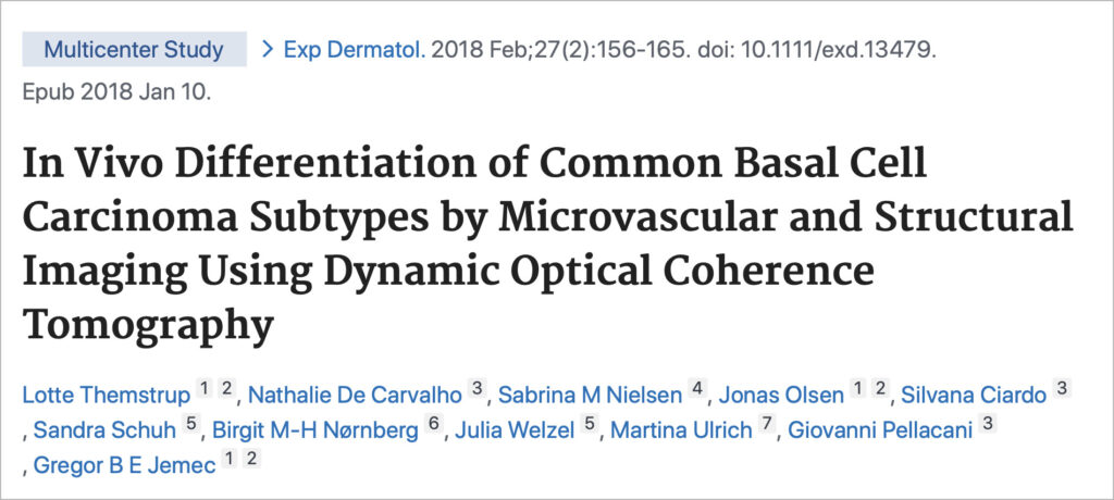 Basal Cell Carcinoma (BCC) – VivoSight